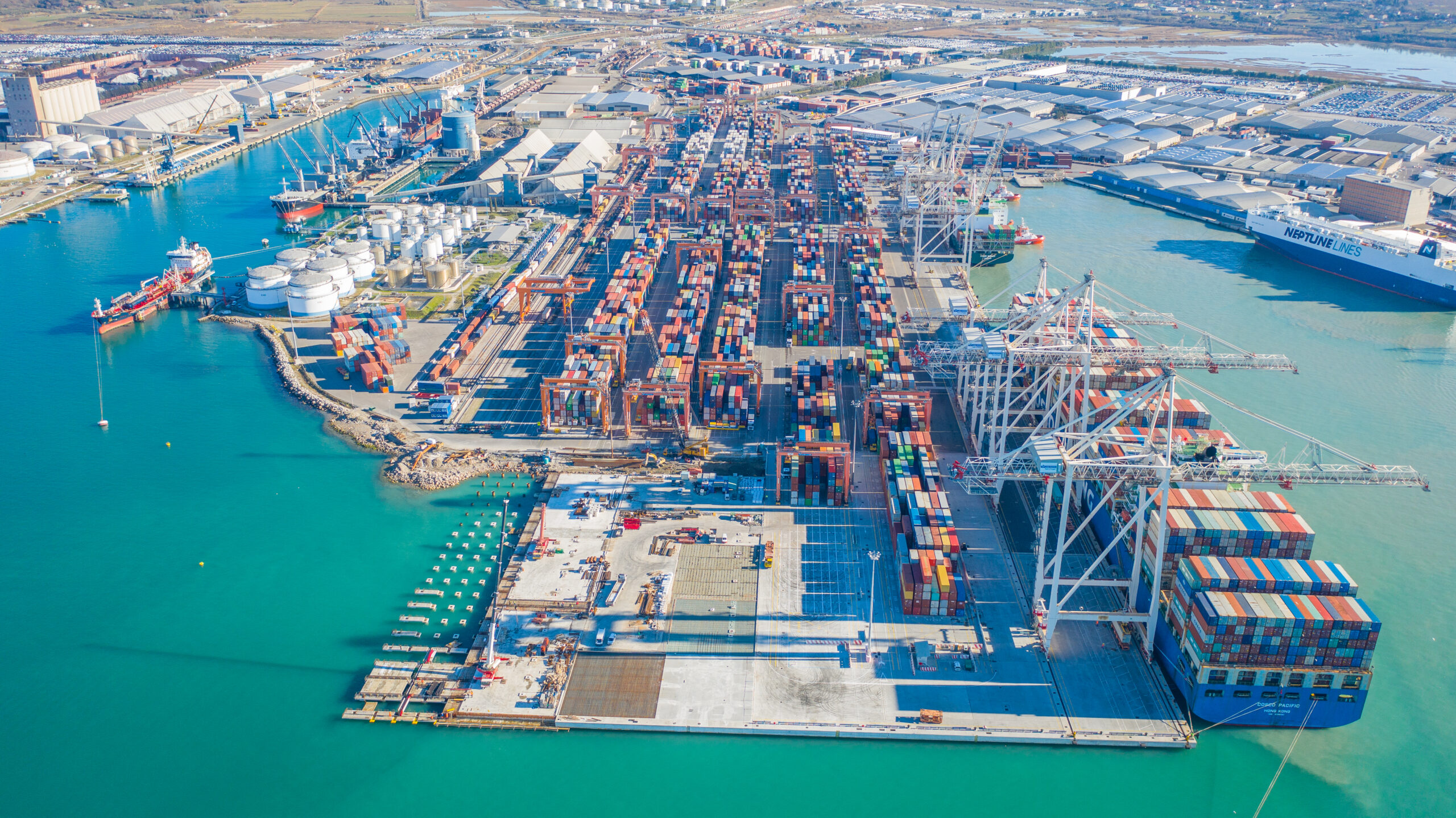 New historic record set at the Container terminal - Luka Koper d.d.