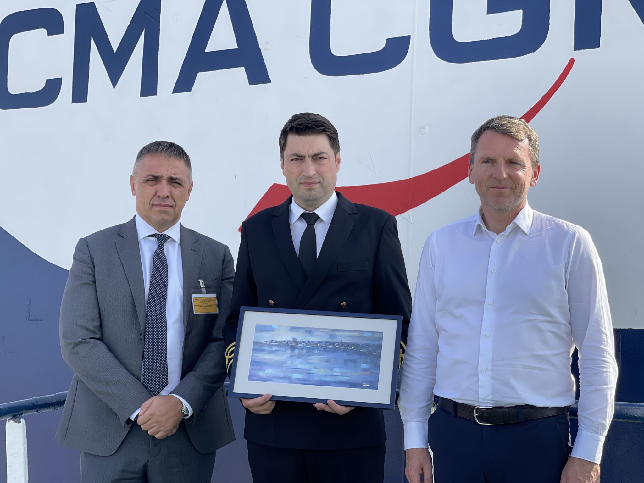 Humanitarian aid ship makes maiden call in Koper - Luka Koper d.d.