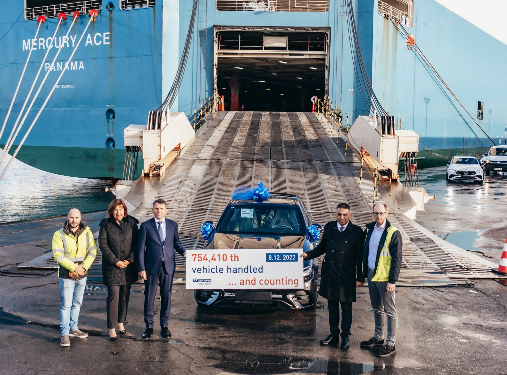 A new milestone at the Car terminal - Luka Koper d.d.