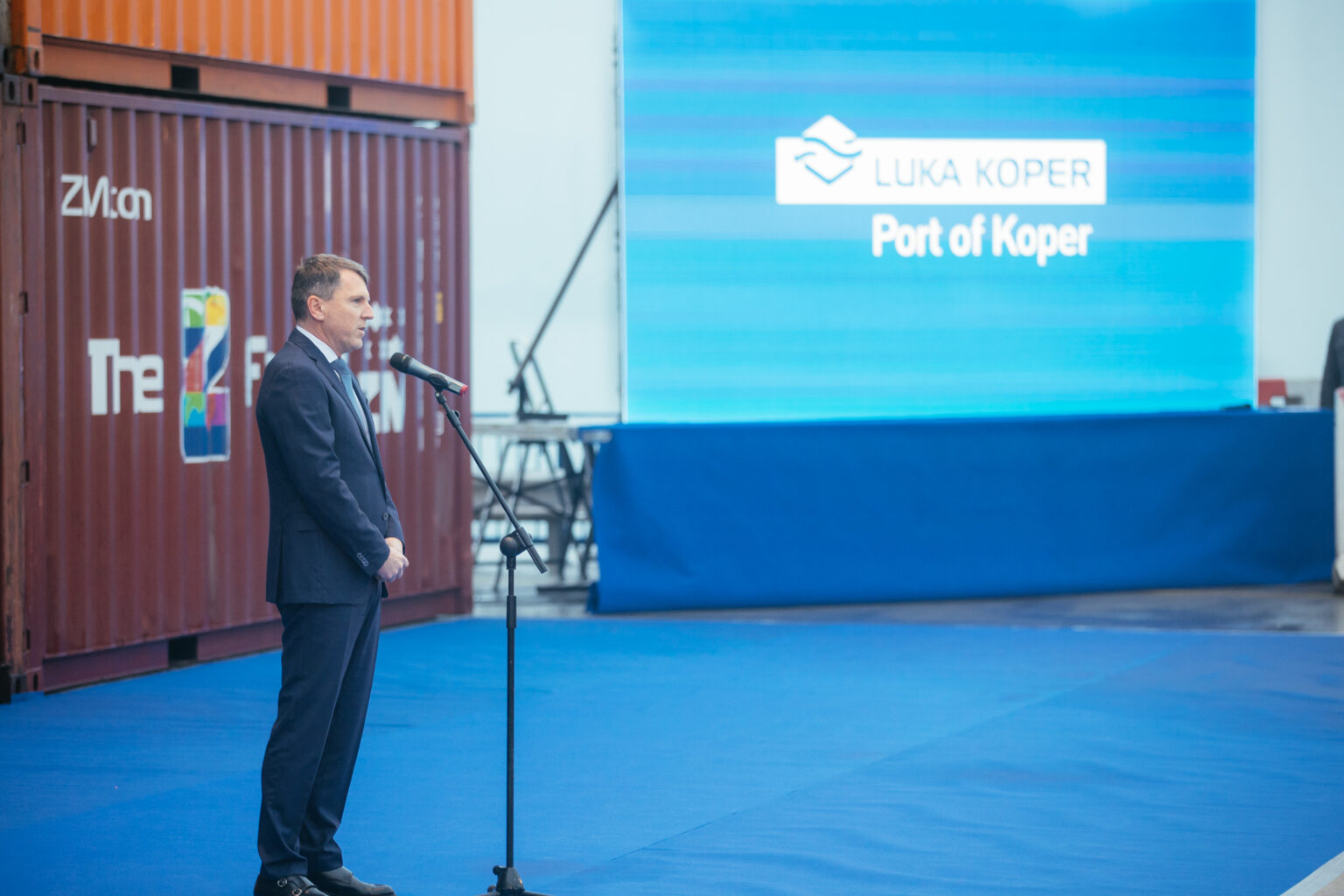Historic moment for the Luka Koper Container Terminal - Luka Koper d.d.