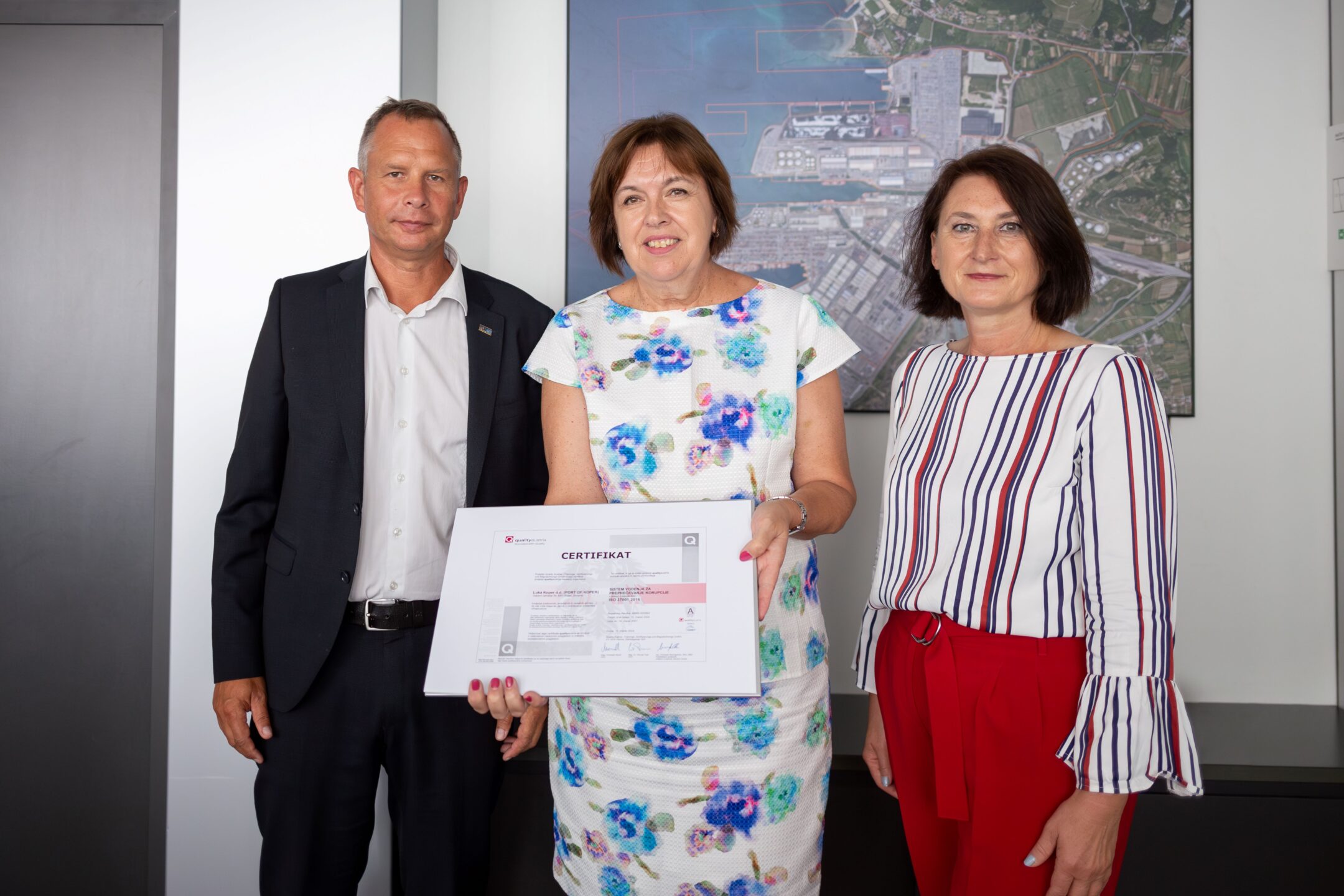 Luka Koper postala imetnik certifikata za preprečevanje korupcije ...