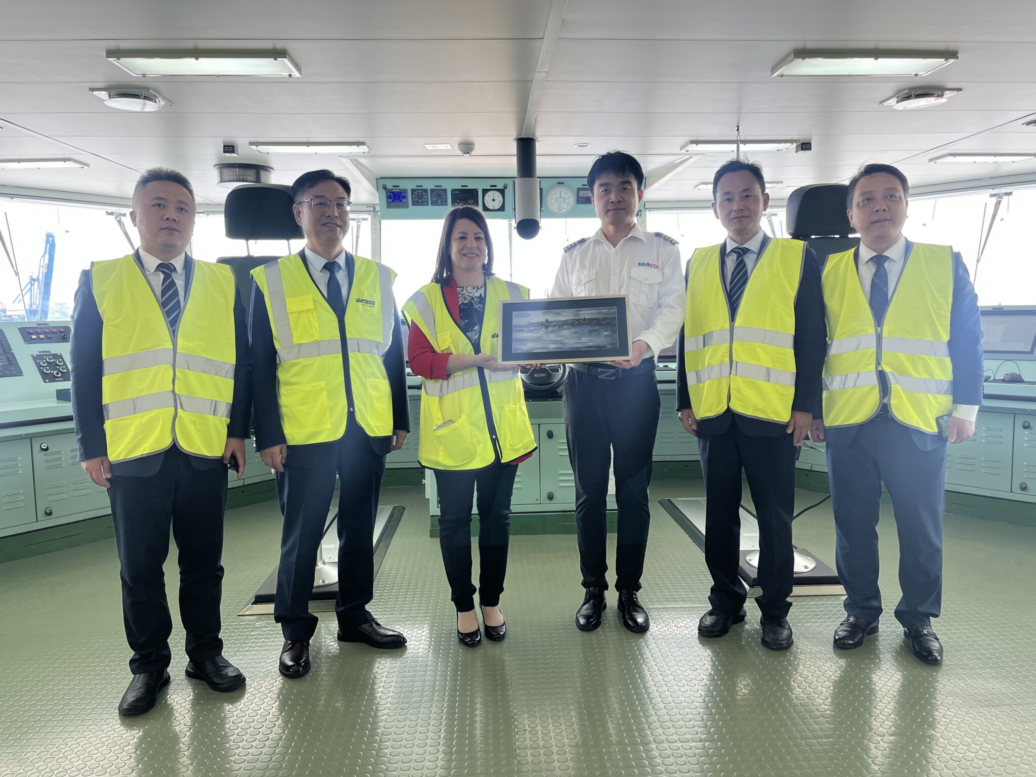 Prvič na poti in v Kopru: AICC Huanghu - Luka Koper d.d.